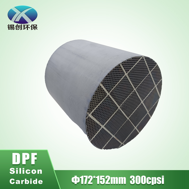Silicon Carbide DPF Catalyst Φ172*152mm(300cpsi) Diesel particulate ...