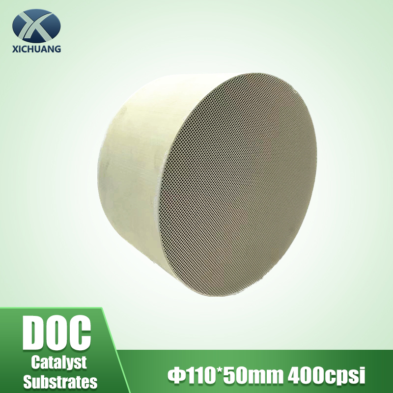 XICHUANG Catalyst Substrates Φ110*50mm 400cpsi DOC (Diesel Oxidation ...